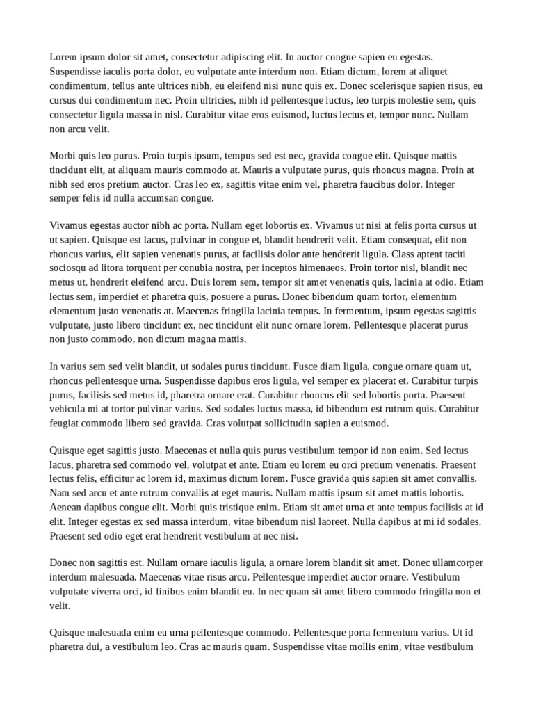 New OpenDocument Text | PDF