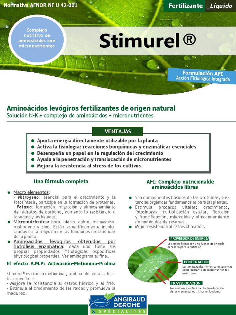 STIMUREL | PDF | Dieta y nutrición | Nutrición