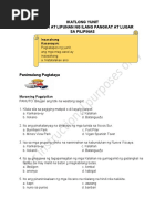 Araling Panlipunan: Unang Markahan Modyul 4: Partisipasyon NG Mga Kababaihan Sa Himagsikan | PDF