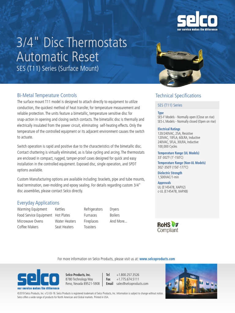 Selco - Data - Sheet - SES - T11 - Series-Unidad Hid-Enerpac | PDF ...
