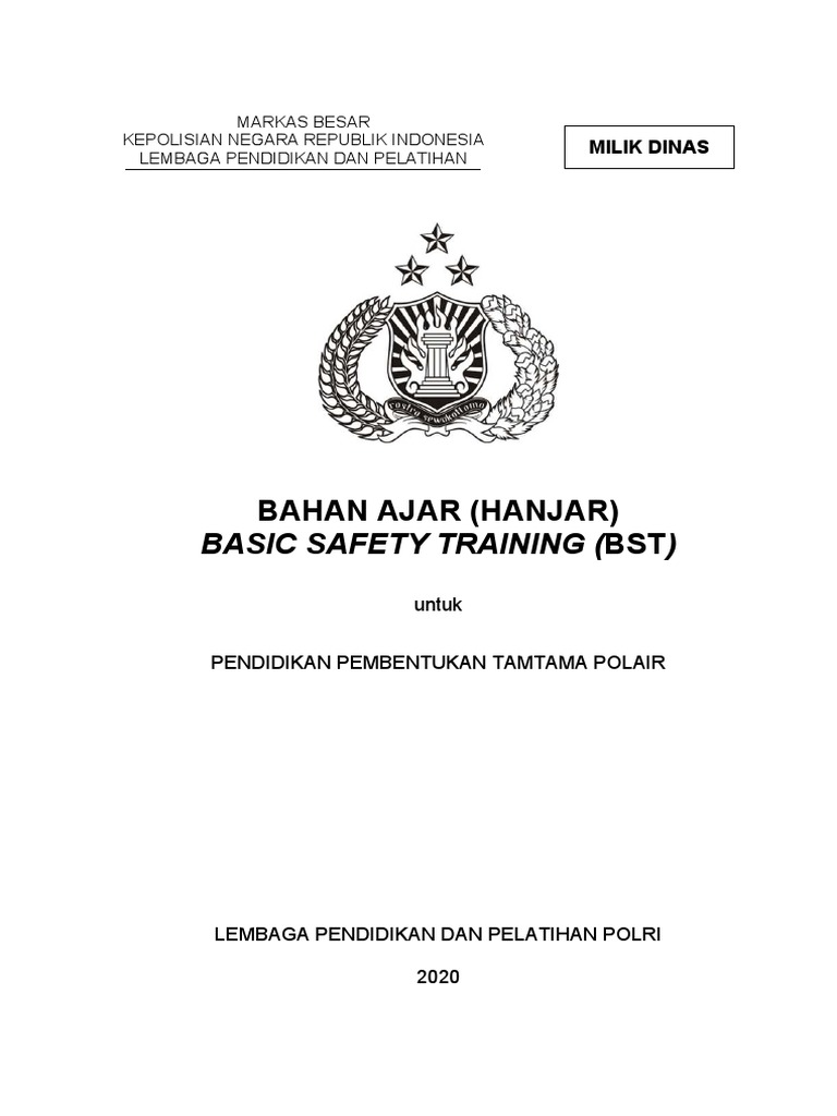 Basic Safety Training (BST) | PDF | Komputer | Teknologi & Rekayasa
