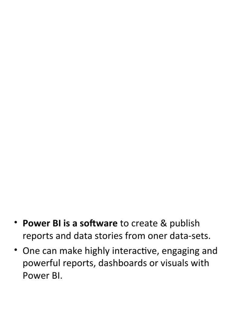 Power BI Introduction | PDF