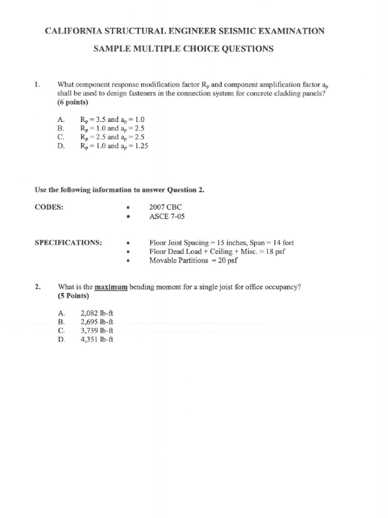 Se Sample Exam | PDF