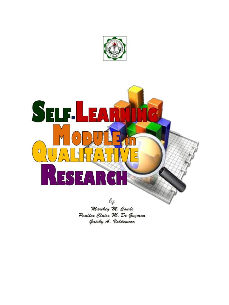 Qualitative Research - Module 1&2 | PDF | Scientific Method | Theory