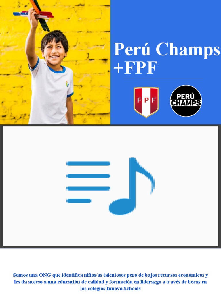 Presentación Centros de Desarrollo FPF Peru Champs | PDF | Perú