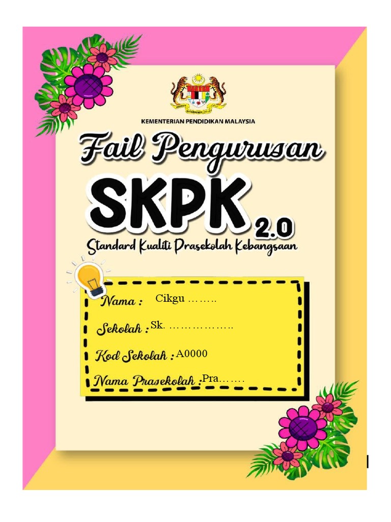 Isi Kandungan SKPK Dan Pembahagi Ikut Dimensi | PDF