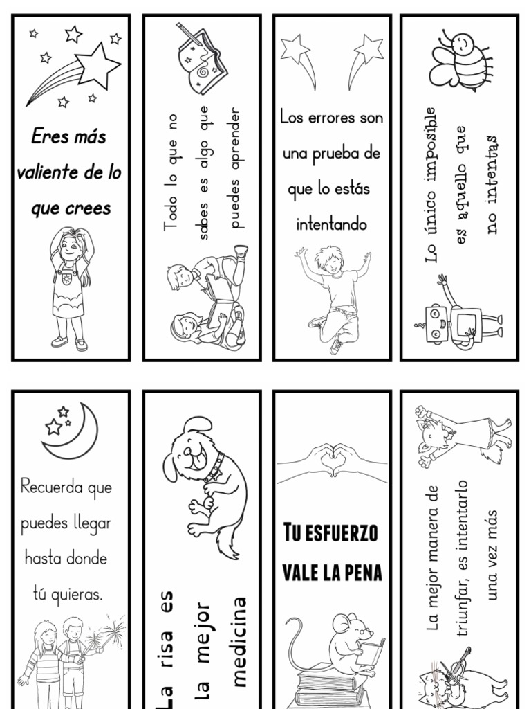 Marcadores de Libro. | PDF