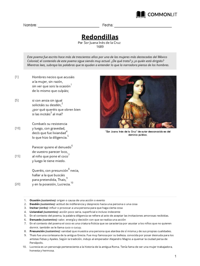 Redondillas 9 | PDF