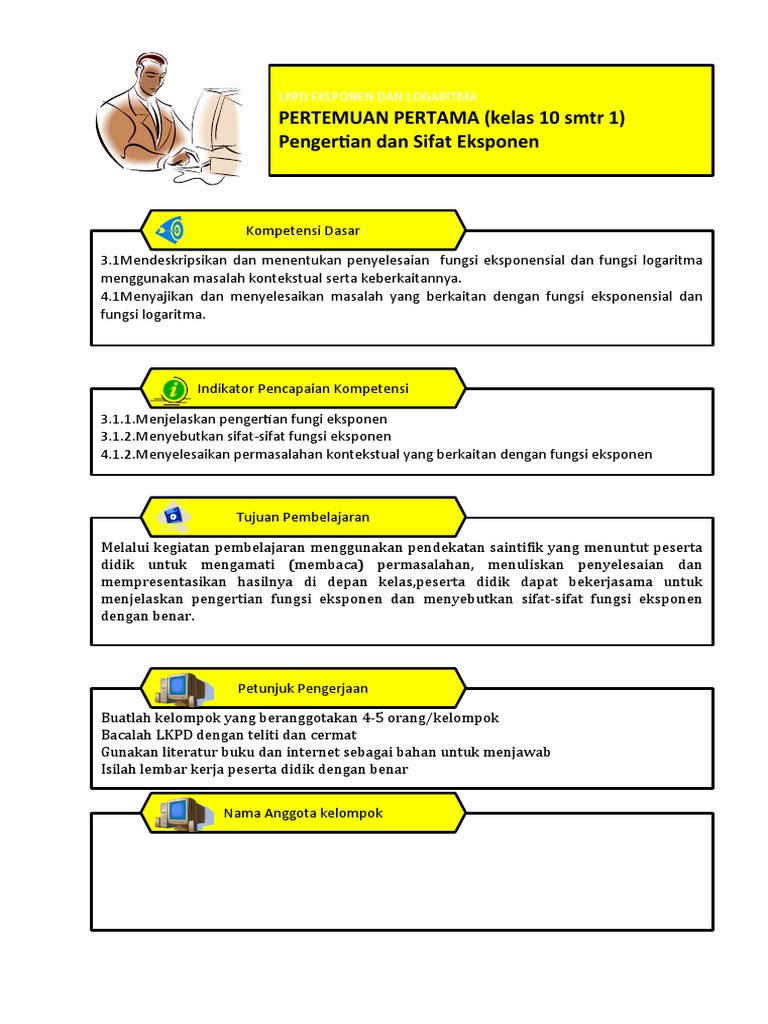 LKPD Kelas X KD 1 | PDF