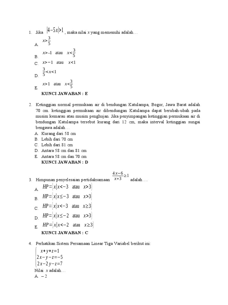 Matematika Ips | PDF | Sains & Matematika | Komputer