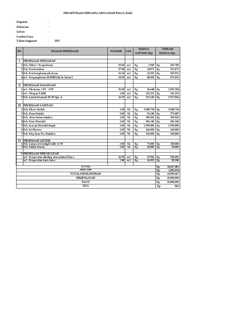 Rab Kamar Mandi-1 | PDF