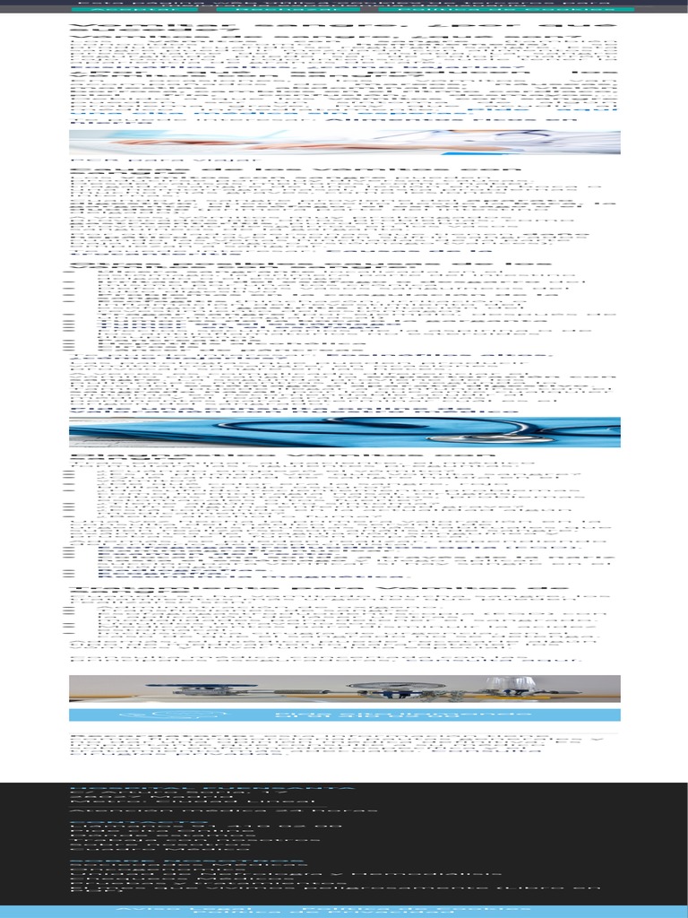 Vomitar Sangre, ¿A Qué Se Debe - Hospital Fuensanta Madrid | PDF ...