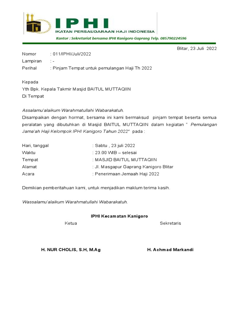 IPHI Baru Undangan | PDF