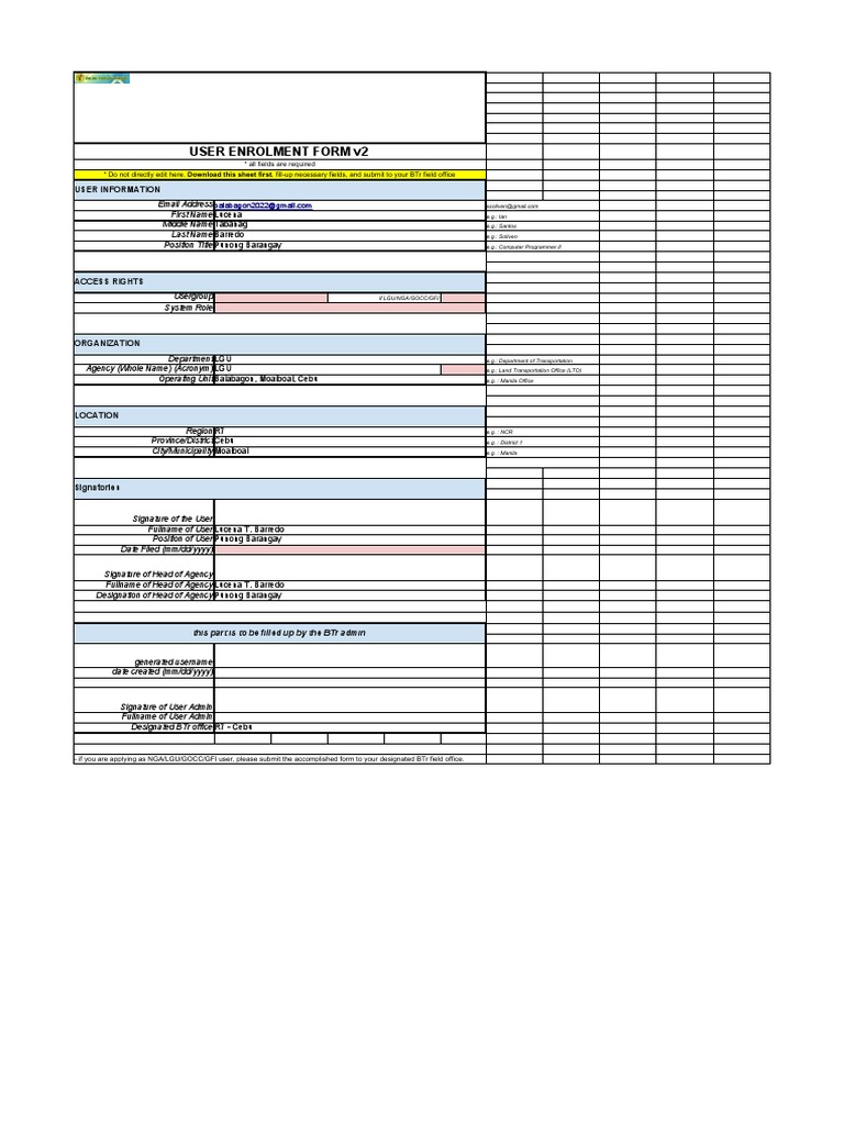 OFBS-Enrolment-Formv2 (3) | PDF | Information Age | Cyberspace