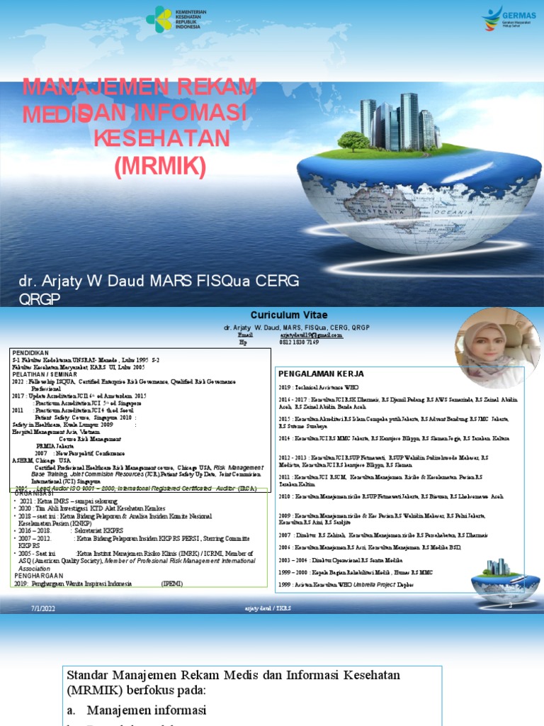 Standar Akreditasi MRMIK Arjaty Daud 2002 | PDF | Medicine | Quality