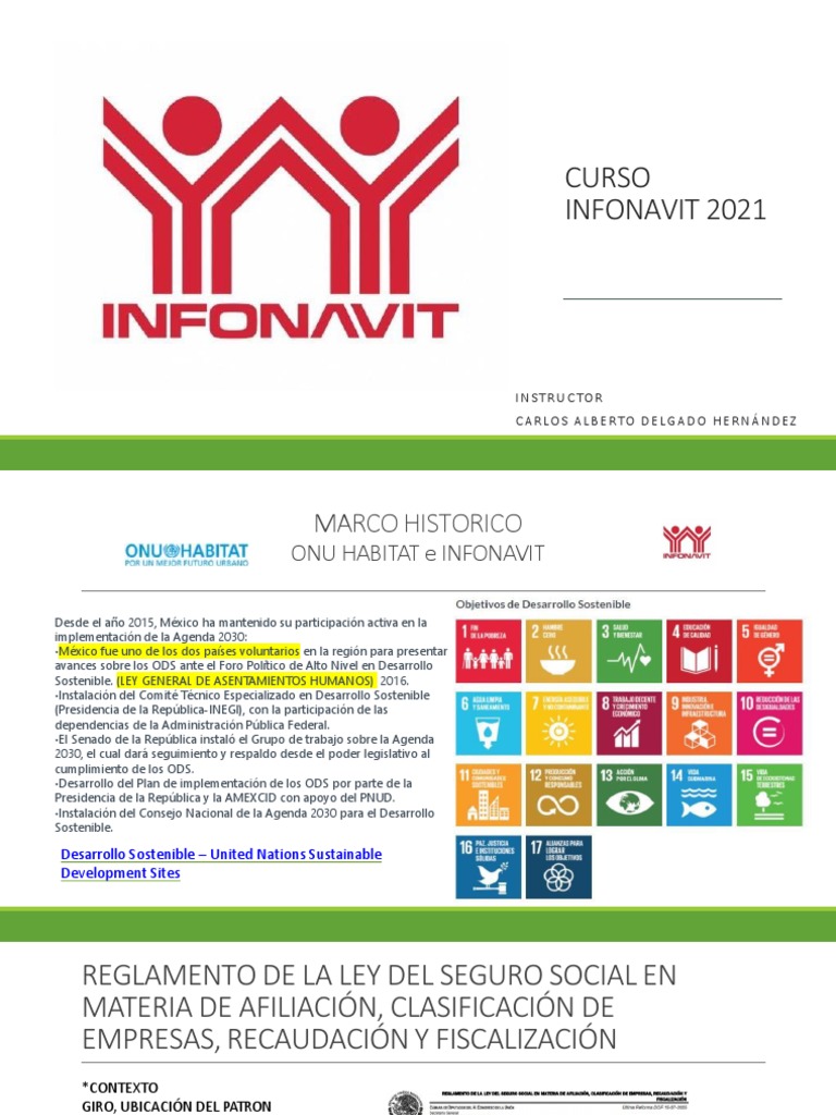 Curso Infonavit 2021: Guía Completa | PDF | Salario | Crédito