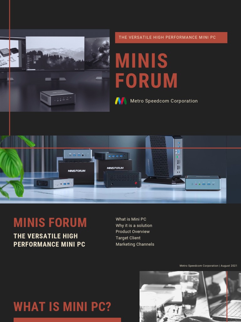 Minis Forum Proposal | PDF | Hdmi | Solid State Drive