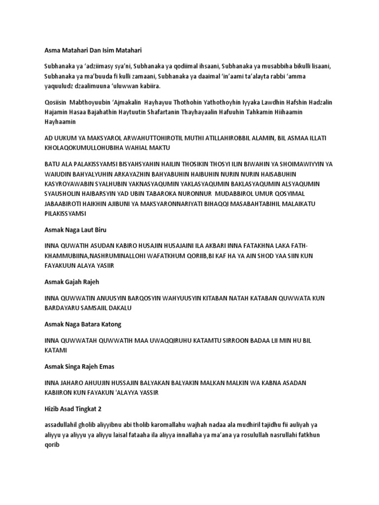 Dakhairul Malak Al Sehzade | PDF | Arabs | Semitic Words And Phrases