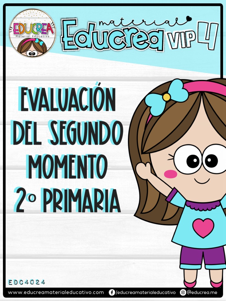 ?2°. Evaluacion 2do Periodo 2º Primaria | PDF