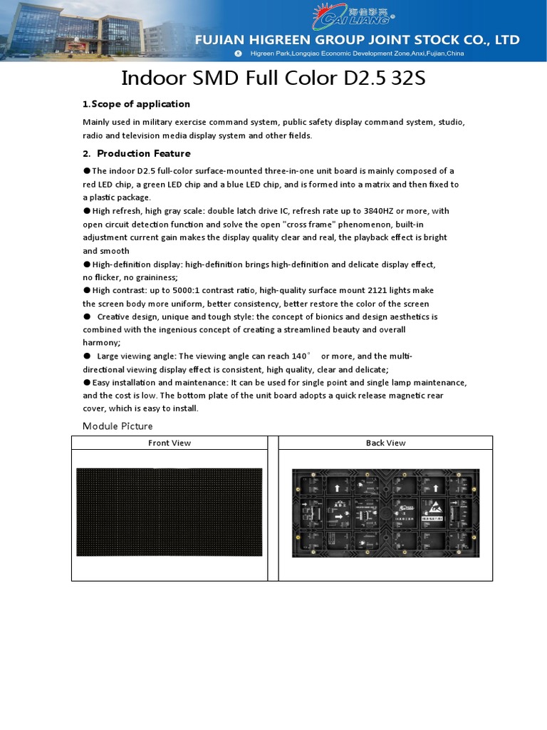 D2.5 Specification INDOOR | PDF | Integrated Circuit | Vacuum Tube