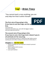 BOOK - Eat That Frog by Brian Tracy | PDF | Disciplines | Procrastination
