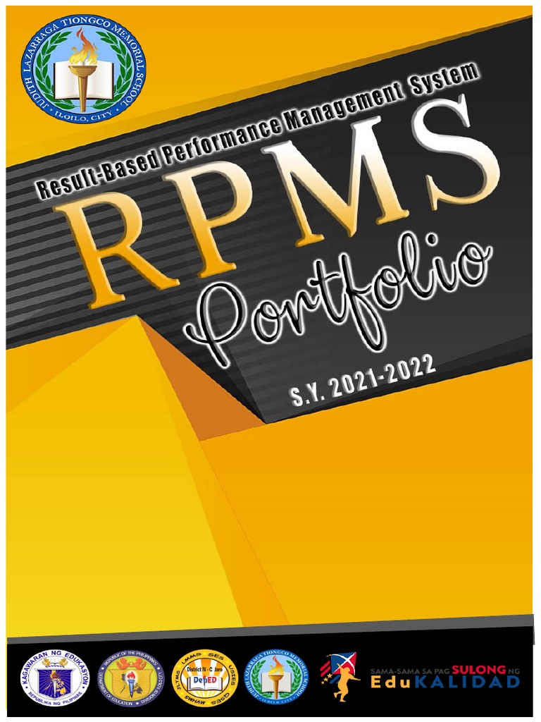 Rpms Portfolio Sy 2021-2022 | PDF | Teaching Method | Learning
