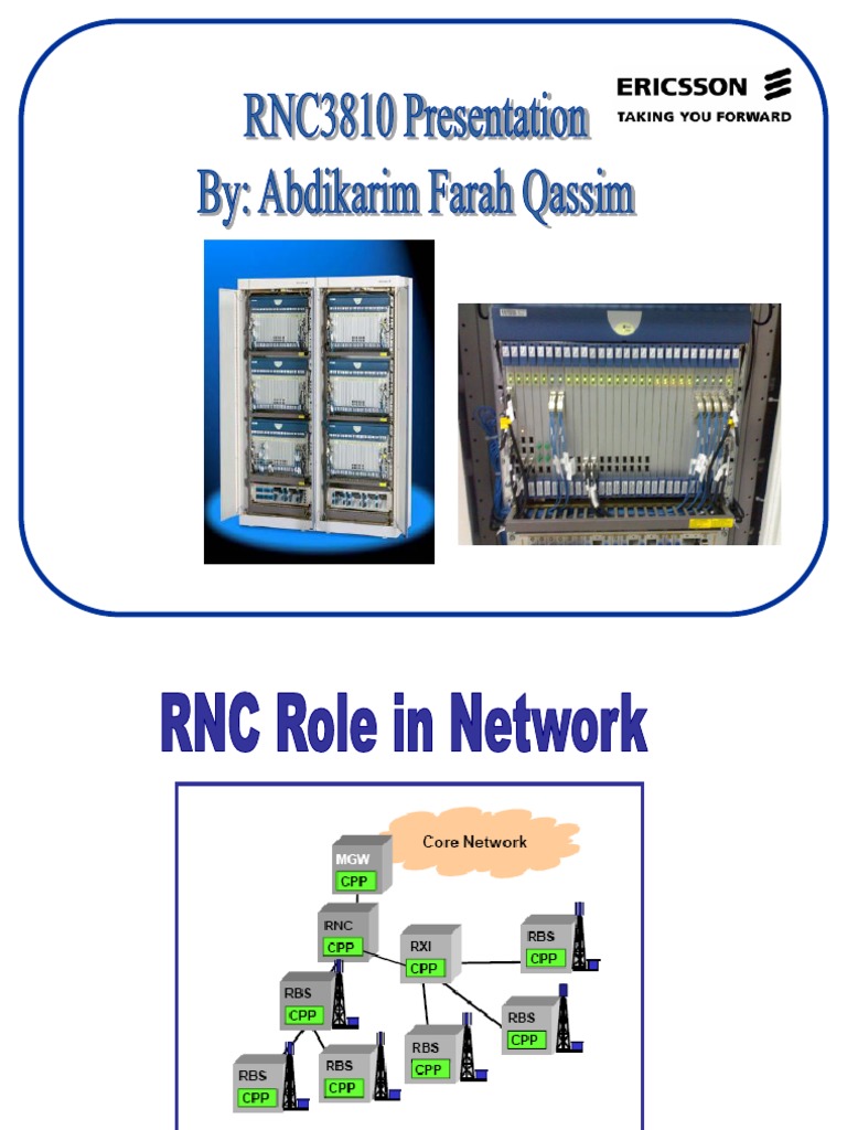 RNC-Presentation | PDF | Asynchronous Transfer Mode | Telecommunications