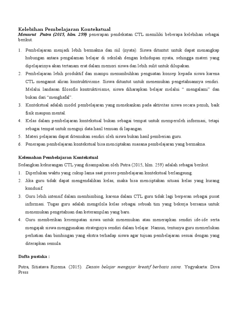 CTL Dan Sintak CTL | PDF