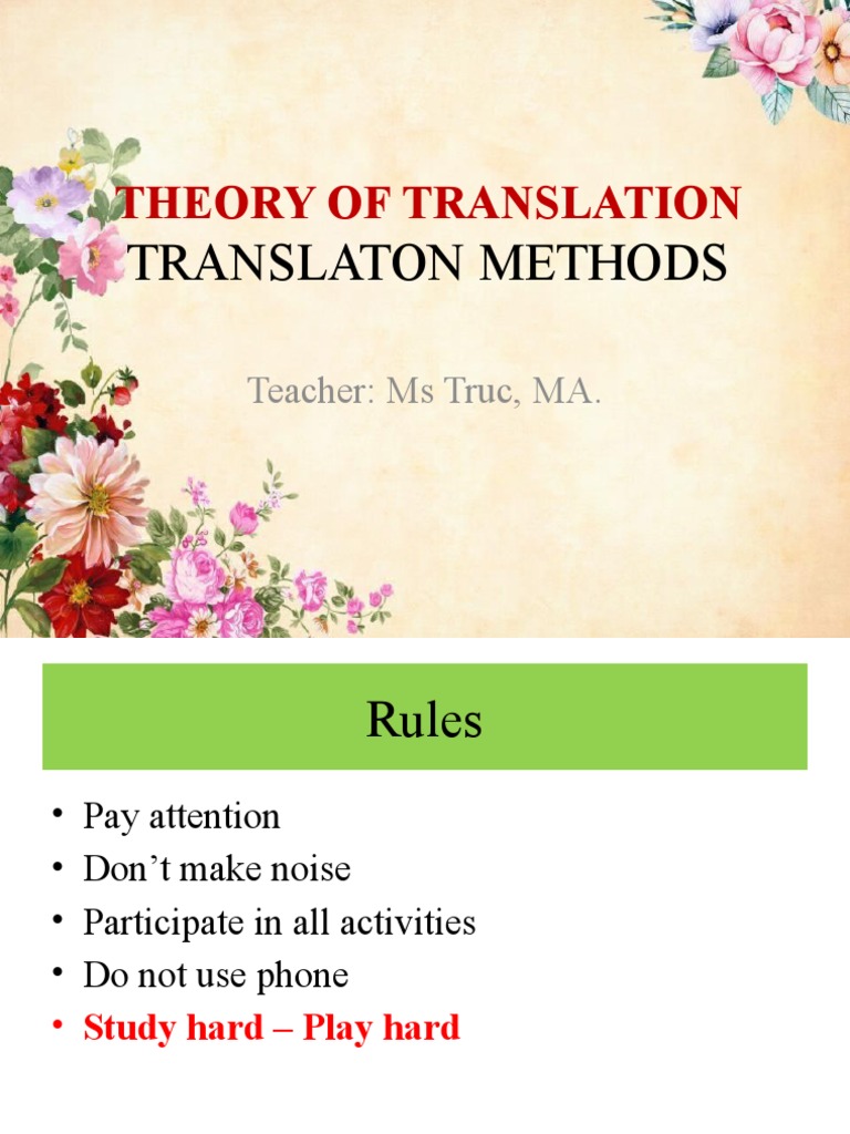 Newmark's 8 Translation Methods | PDF | Translations | Human Communication