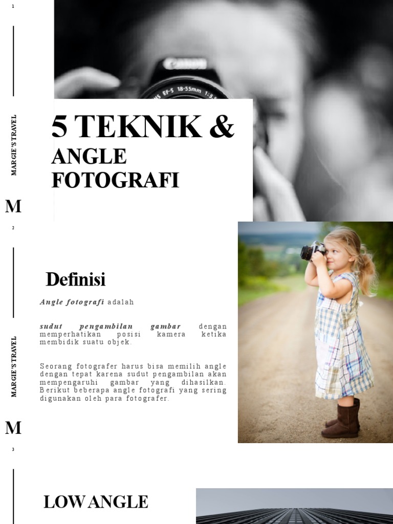 5 Teknik & Angle Fotografi | PDF