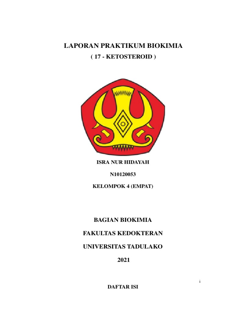 Analisis 17-Ketosteroid dalam Urin | PDF | Sains & Matematika