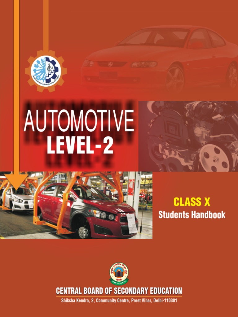 Automotive Level - 2 Students Handbook: A Comprehensive Guide to the ...