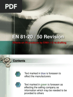 EN81-20 and EN81-50 Lift Standards Guide | PDF | Elevator | Building ...