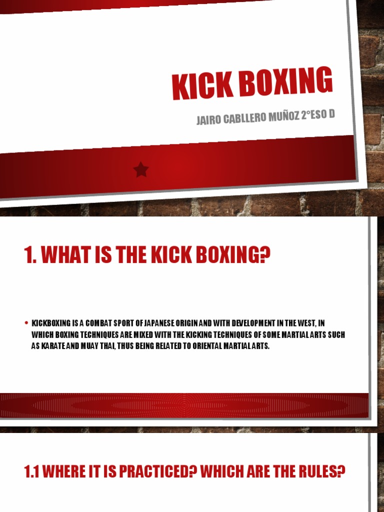 Kick Boxing | PDF | Sports | Combat