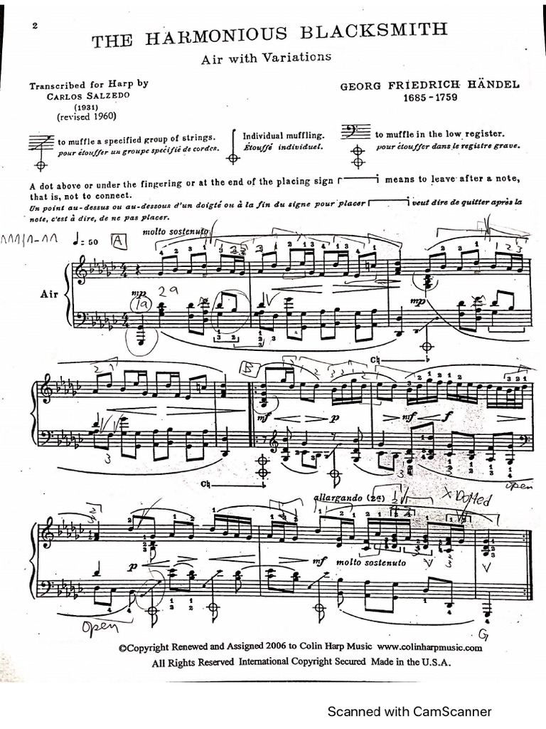 The Harmonious Blacksmith | PDF