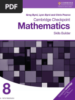 CAM Checkpoint Mathematics 7 Coursebook | PDF