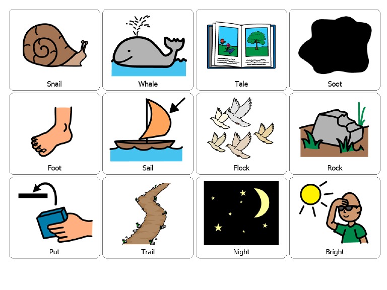 The Snail The Whale Rhyming Game 1 | PDF