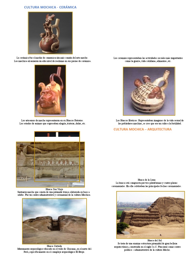 Arte y Arquitectura Mochica | PDF