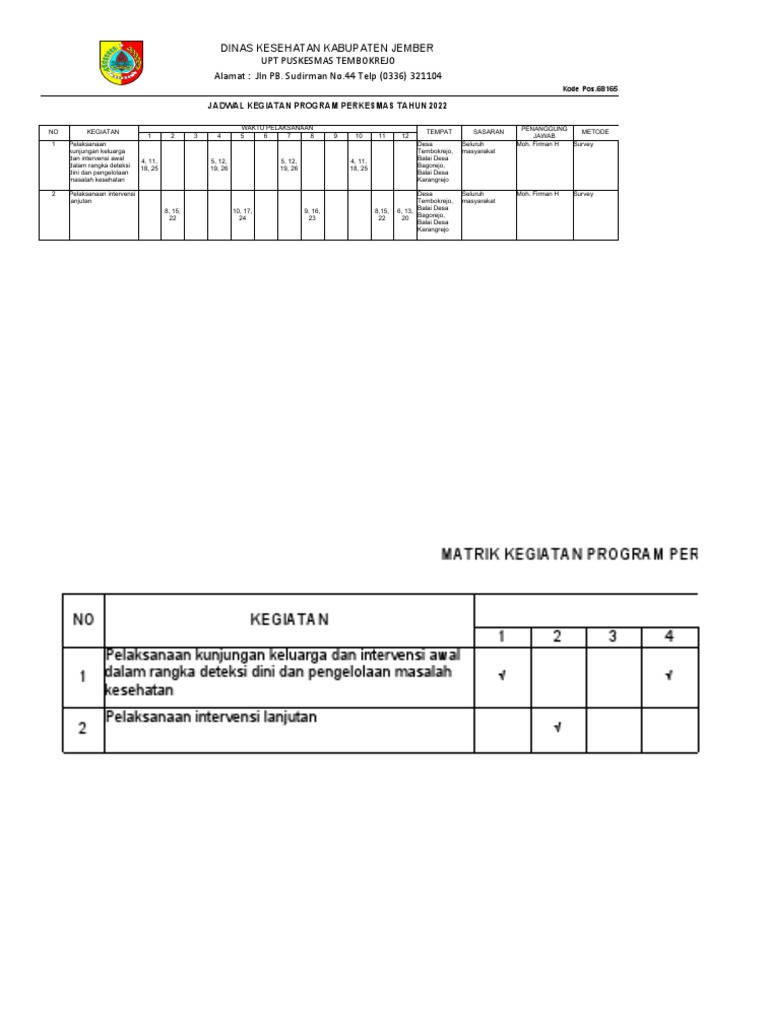 PLANNING PUBLIC HEALTH PROGRAM ACTIVITIES | PDF