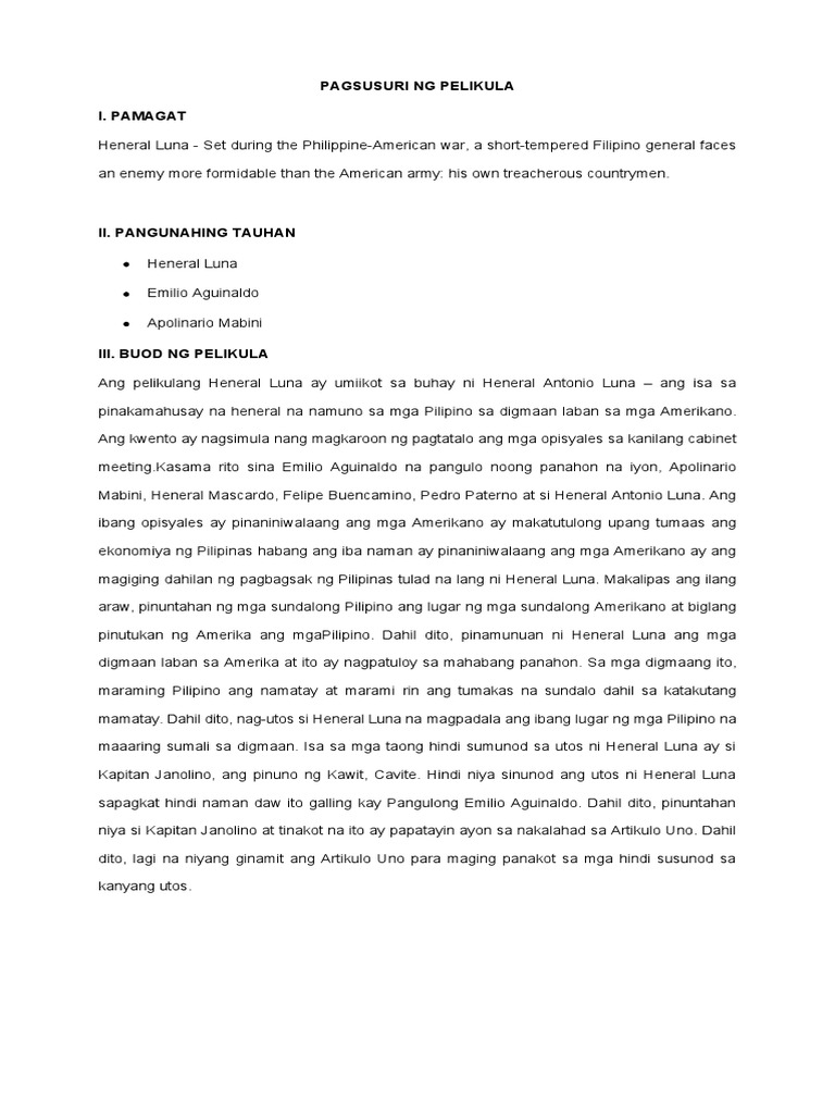 Heneral Luna PDF