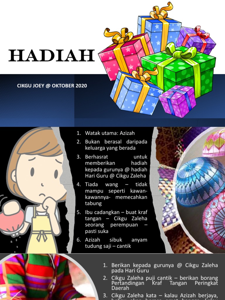 Pelajar Kajian Antologi Cerpen Hadiah Tingkatan 1 | PDF