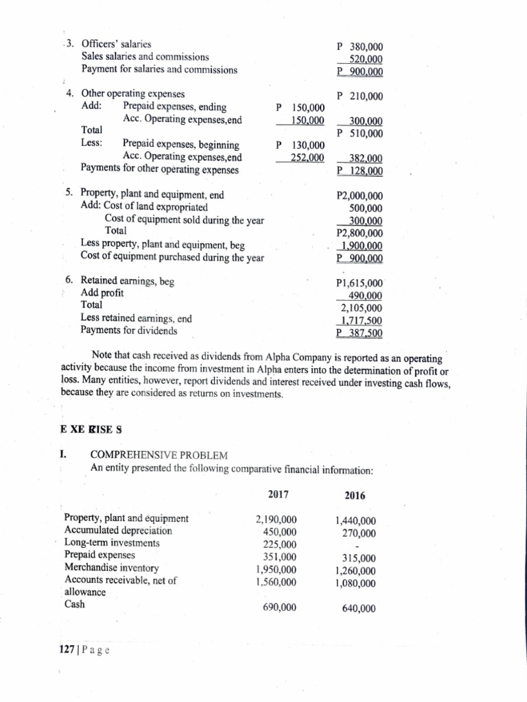 Cashflows | PDF | Expense | Dividend