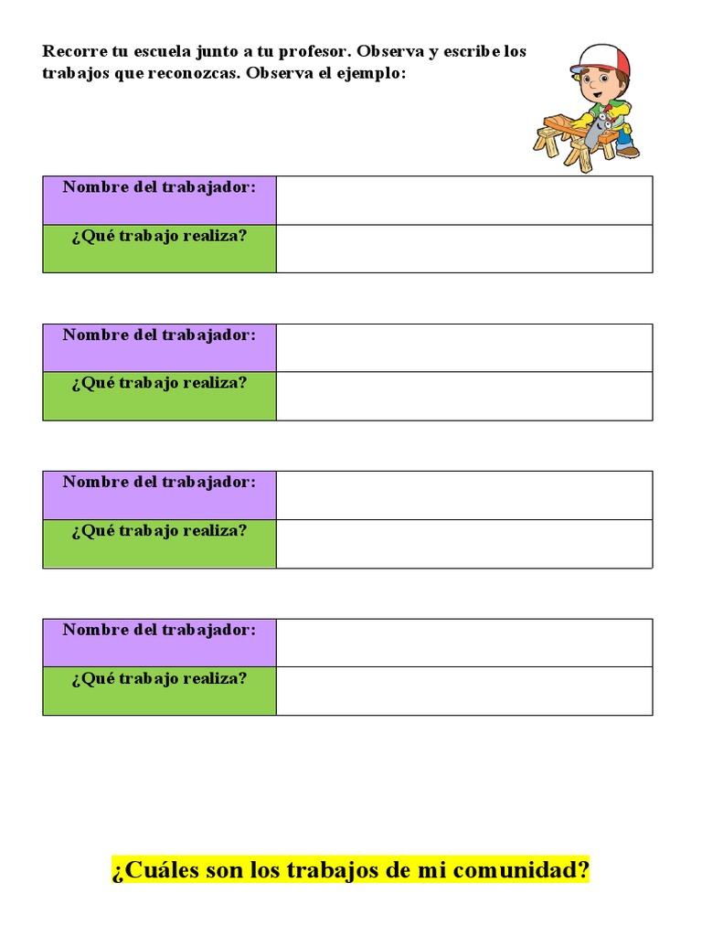 Recorre Tu Escuela Junto A Tu Profesor Historia Trabajos de Mi ...