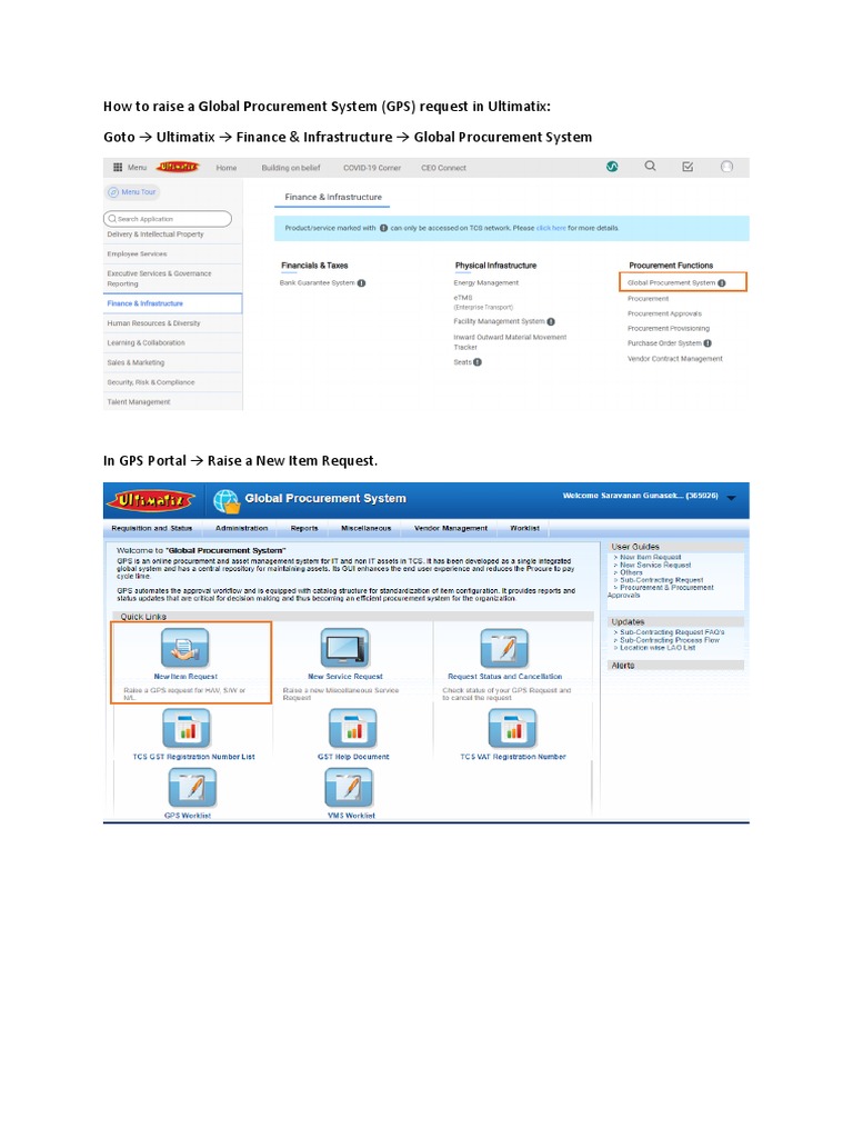 How To Raise A GPS Request | PDF | Business | Finance & Money Management