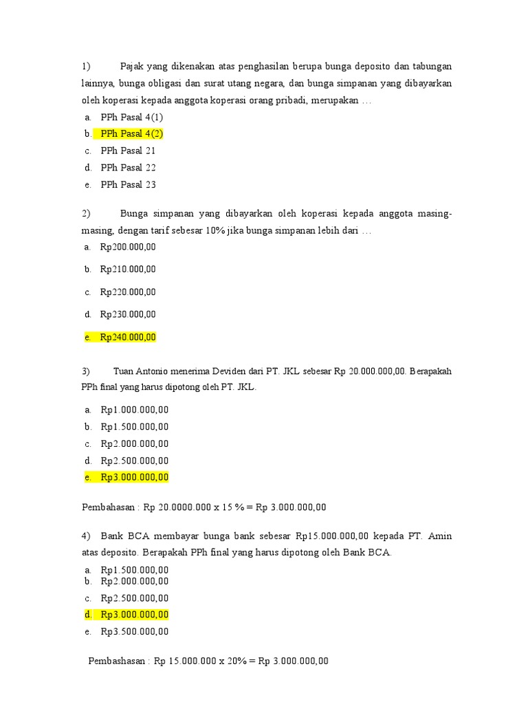 Devika - Soal PIA | PDF