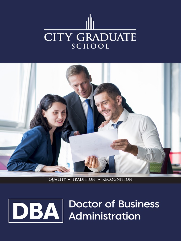 DBA (Business Administration) | PDF | Thesis | Academic Degree