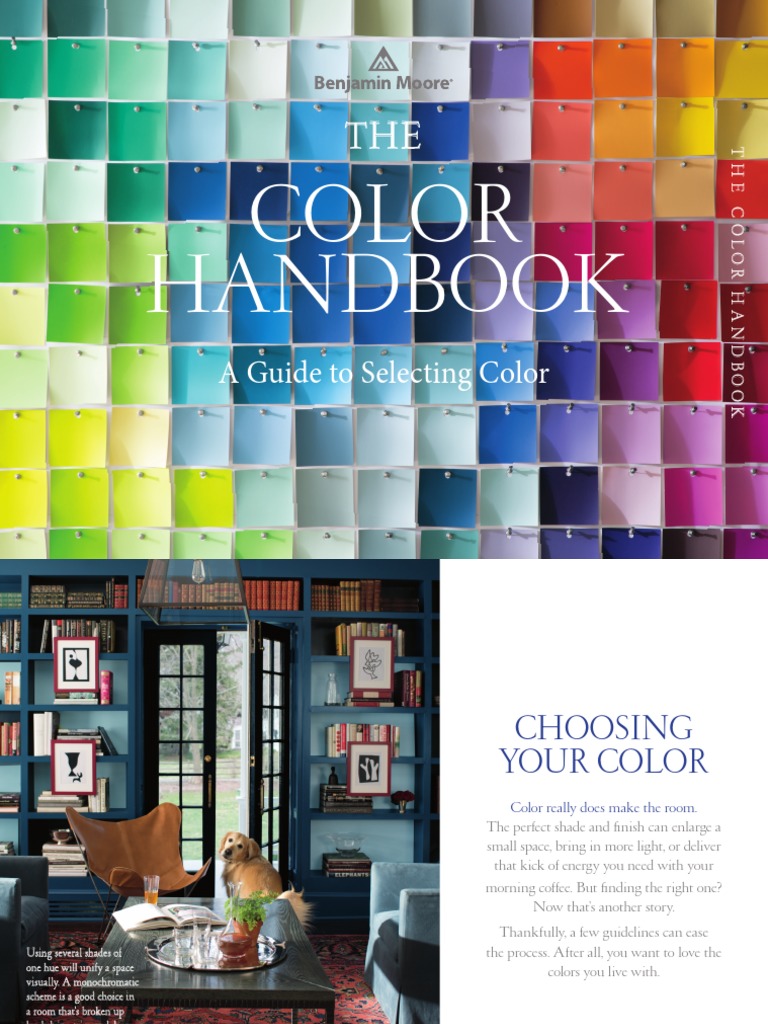 Color Handbook: THE THE | PDF | Color | Electromagnetic Spectrum