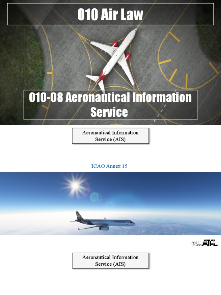 010-08 Aeronautical Information Service (AIS) | PDF | Air Traffic ...