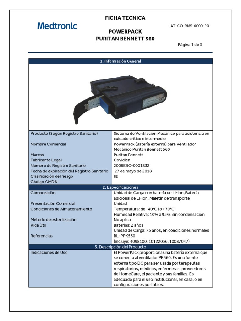 FT PowerPack PB560 | PDF