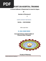 Report On The Hospital Visit | PDF | Hospital | Patient